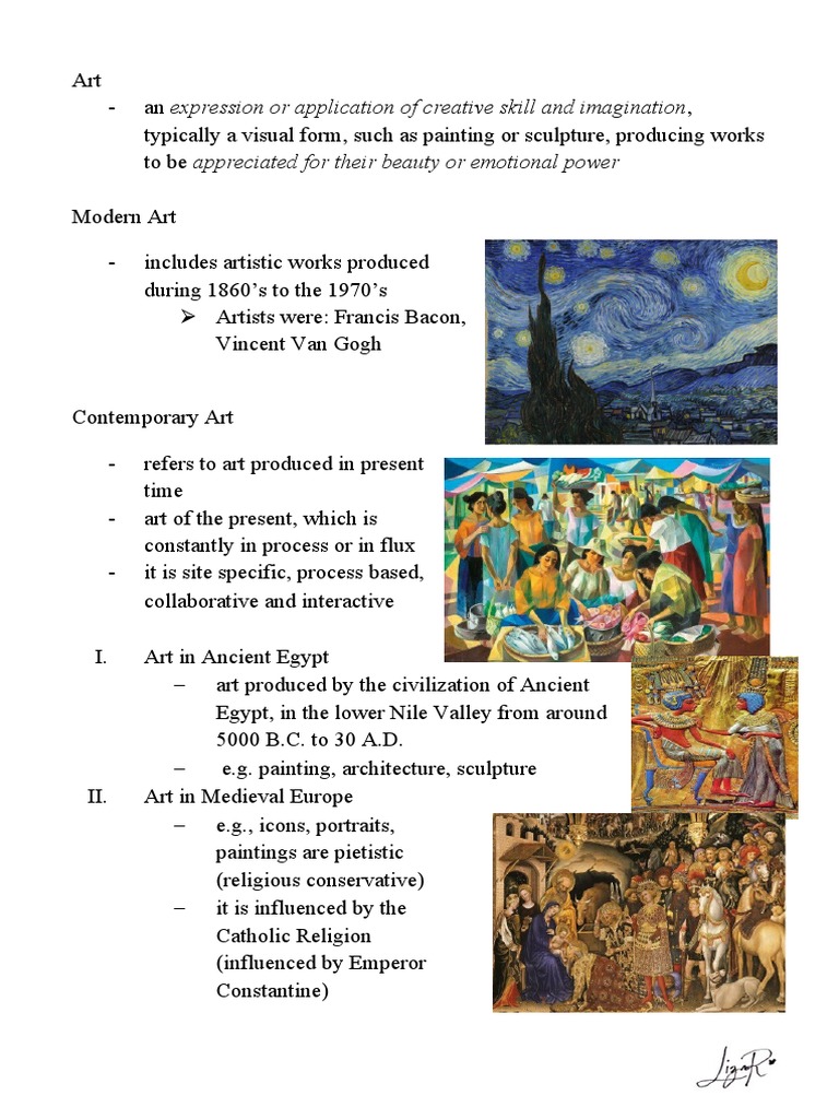 Contemporary Philippines Arts From The Regions (Week 1) | PDF ...