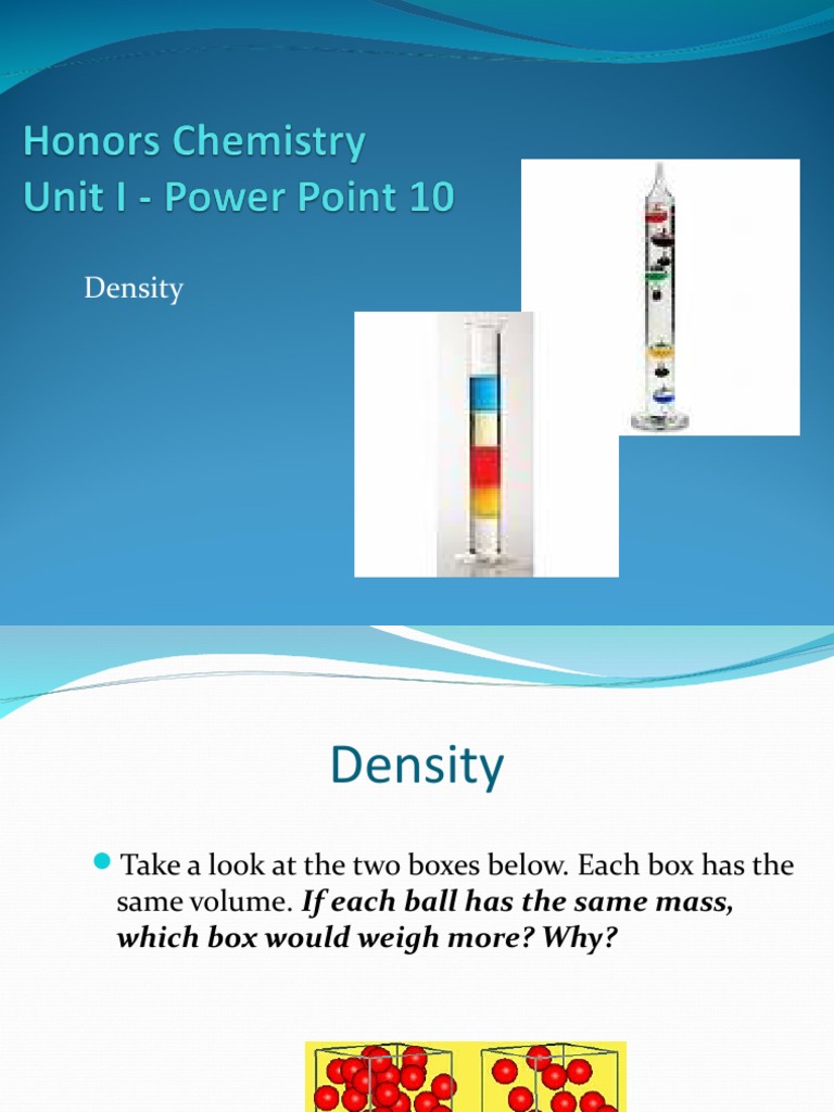 Understanding Density: Definition & Examples | PDF