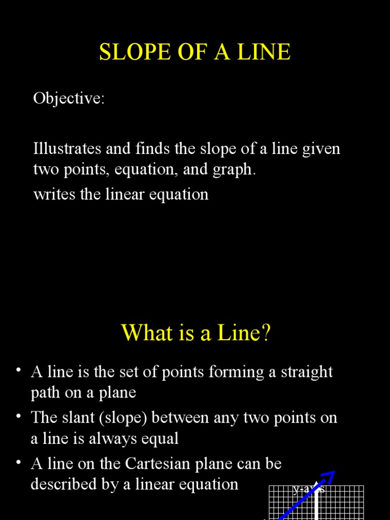 G8 Math Q1 - Week 5 - Slope of A Line | PDF | Slope | Line (Geometry)