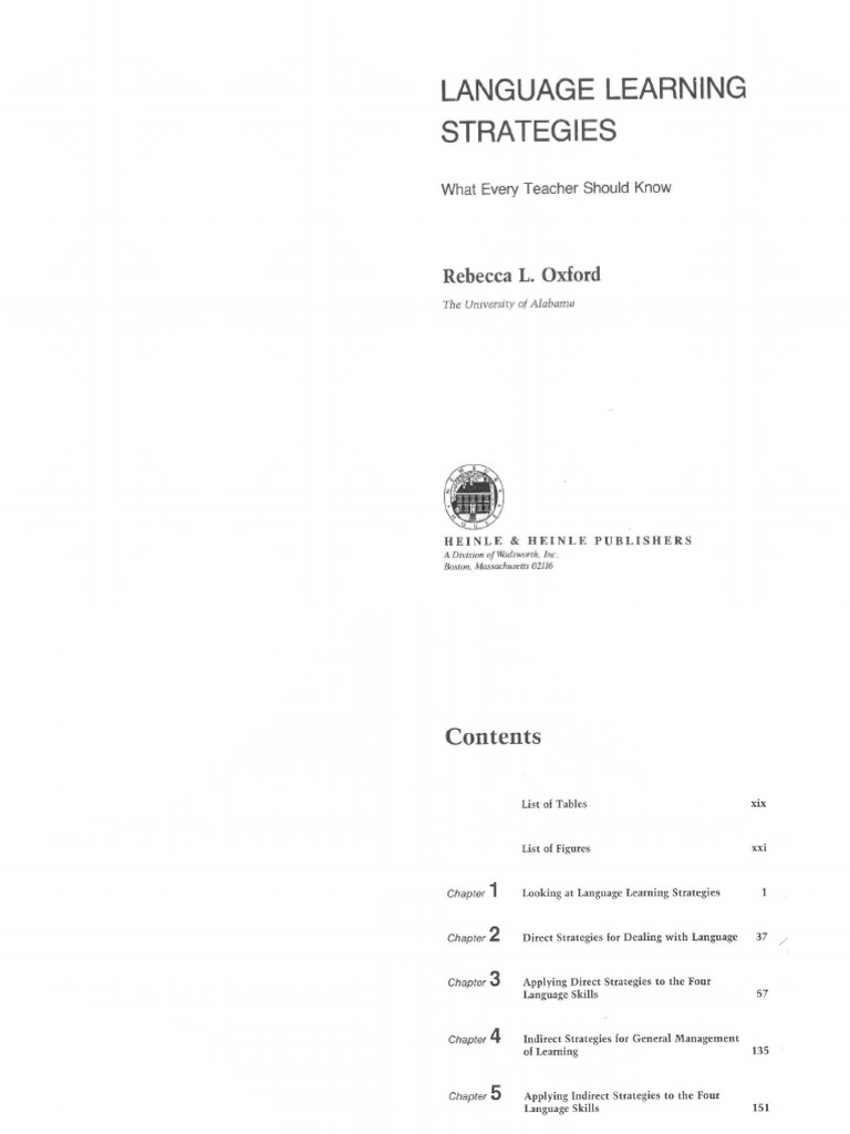 Language - Learning - Strategies - What - Every Teacher Should Know | PDF