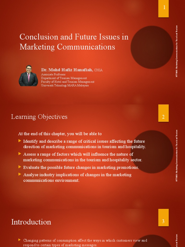 CHAPTER 8 - Conclusion and Future Issues in Marketing Communications-1 | PDF | Marketing ...