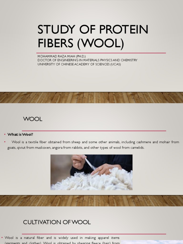 YE 101 Lecture-10 Wool | Download Free PDF | Wool | Yarn