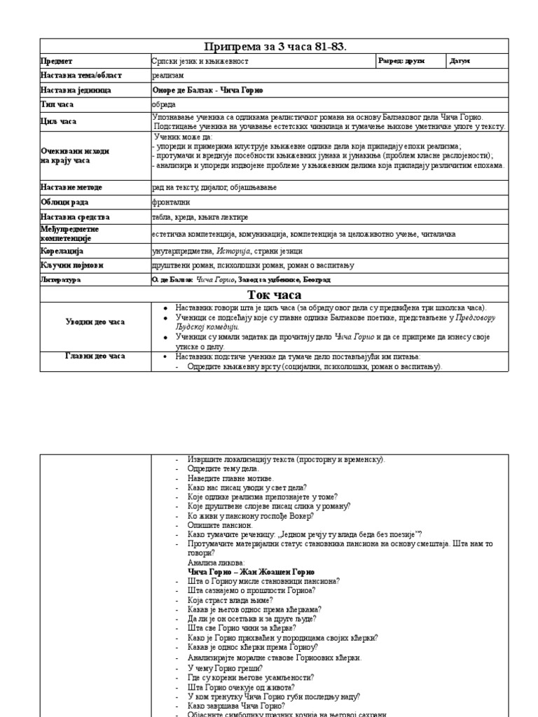 81-83. Balzak - Cica Gorio | PDF