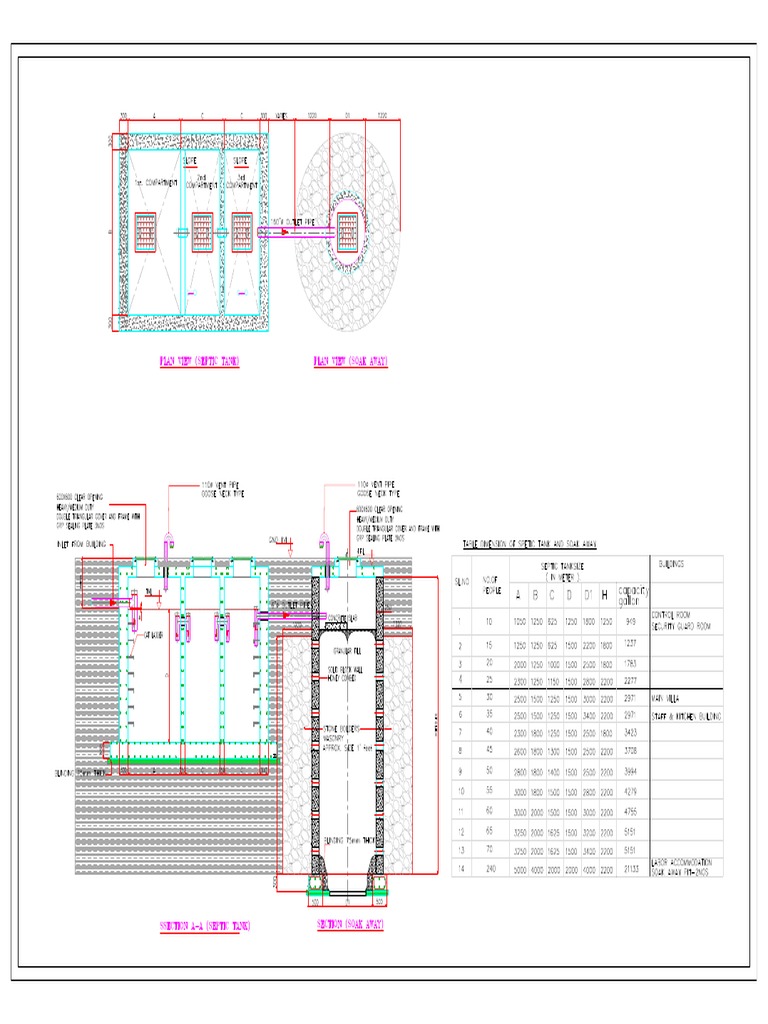 Septic Tank Detail Drawing-Model - PDF 28.12.2022 | PDF