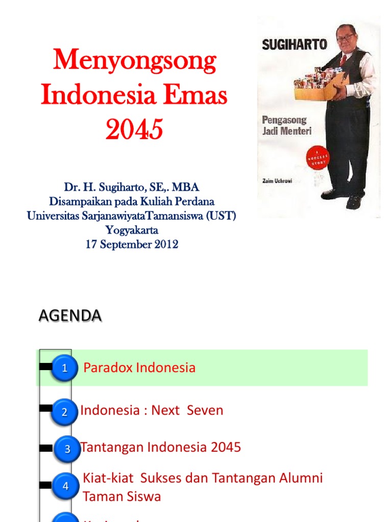 Menyongsong Indonesia Emas 2045 | PDF