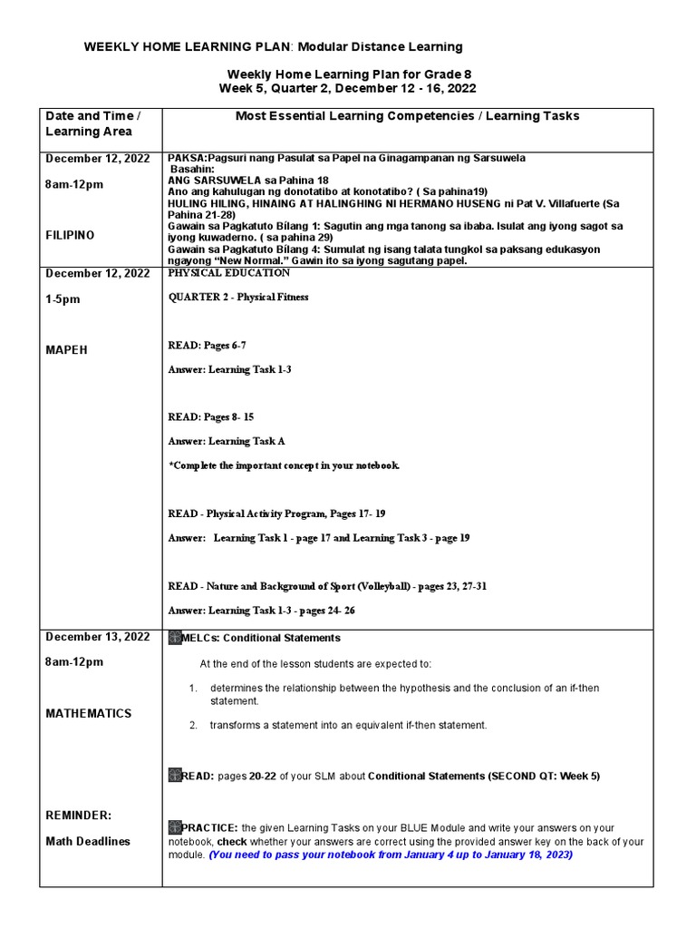 WHLP Week5 | PDF | Learning | Cognition