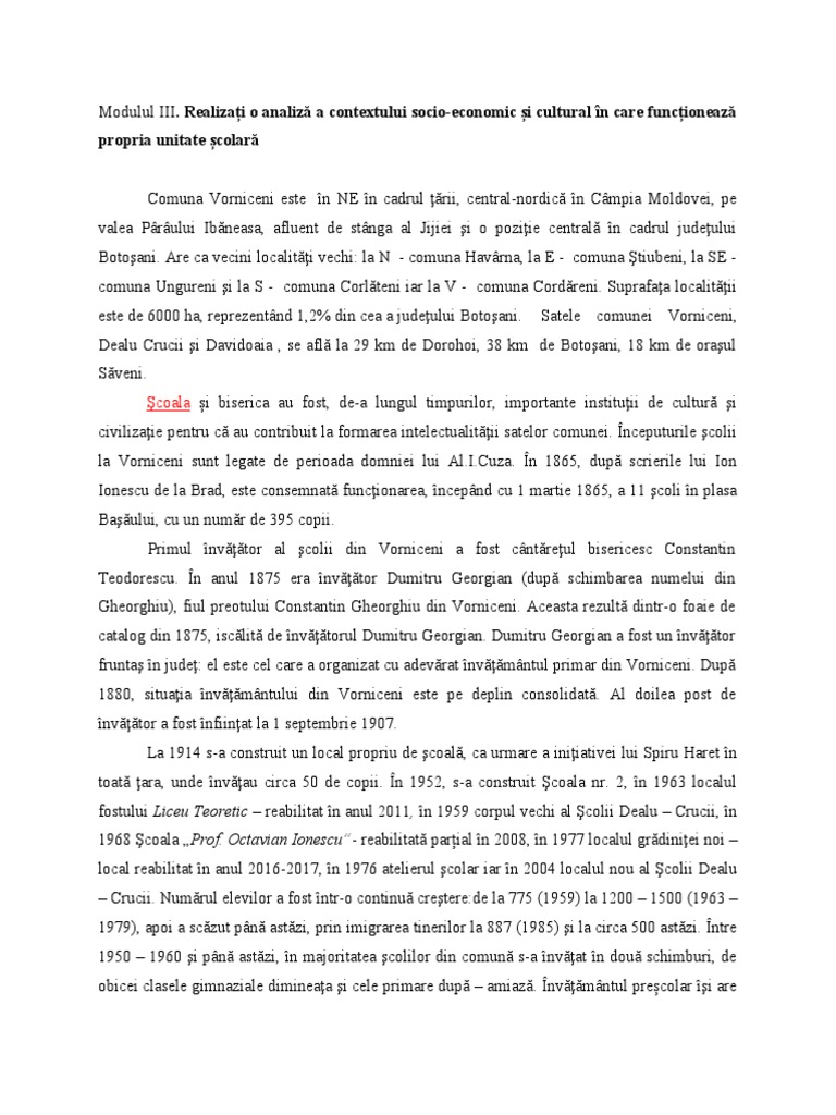 Modulul III. A2 | PDF