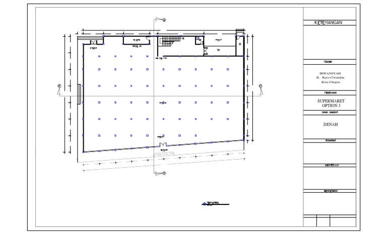Denah Supermaret Uki | PDF