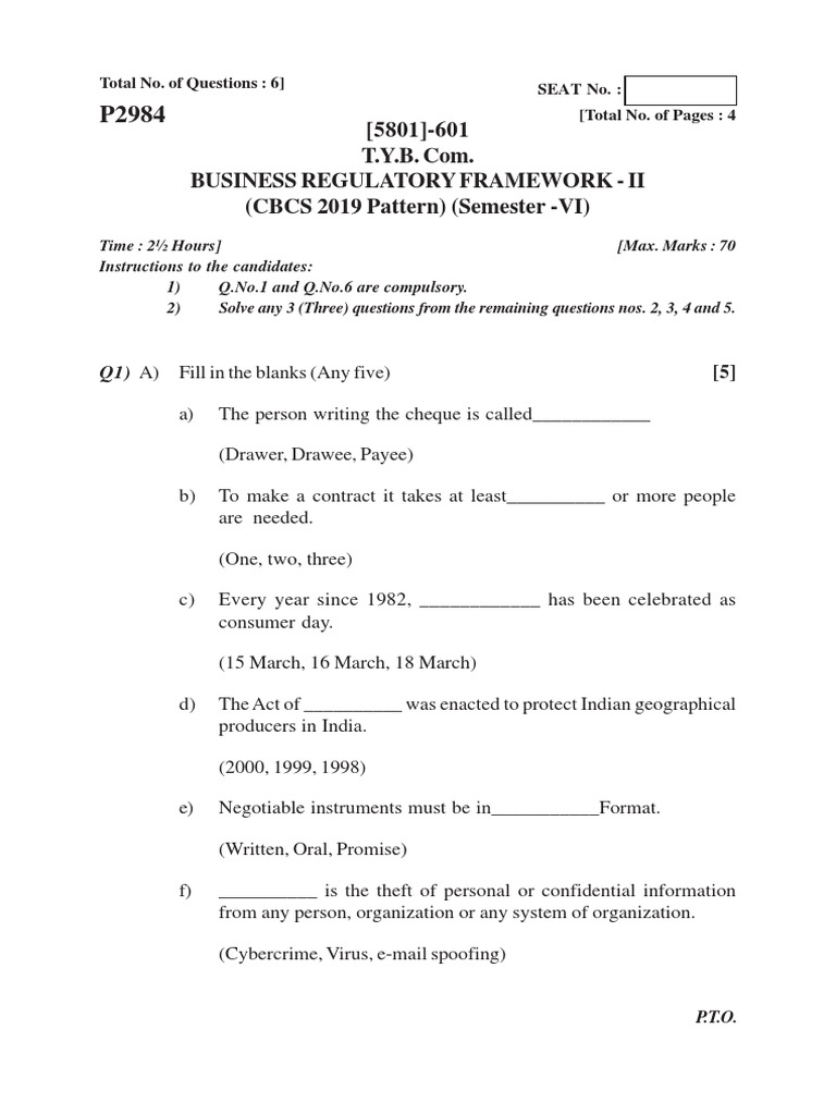 (Sem. Vi) 2019 Pattern | PDF | Debits And Credits | Dividend