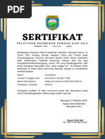 Standar Slhs Dan Label Pengawasan: (Permenkes Nomor 14 Tahun 2021) | PDF