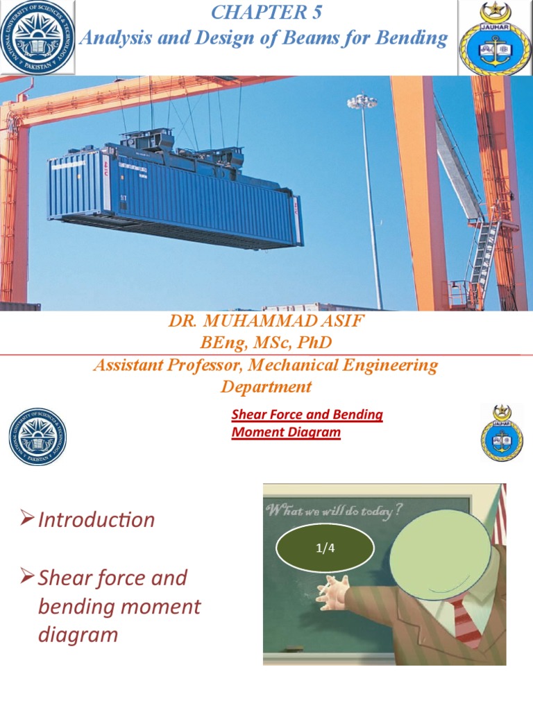 Chapter 5 Shear Force and Bending Moment Diagrams | PDF | Bending ...