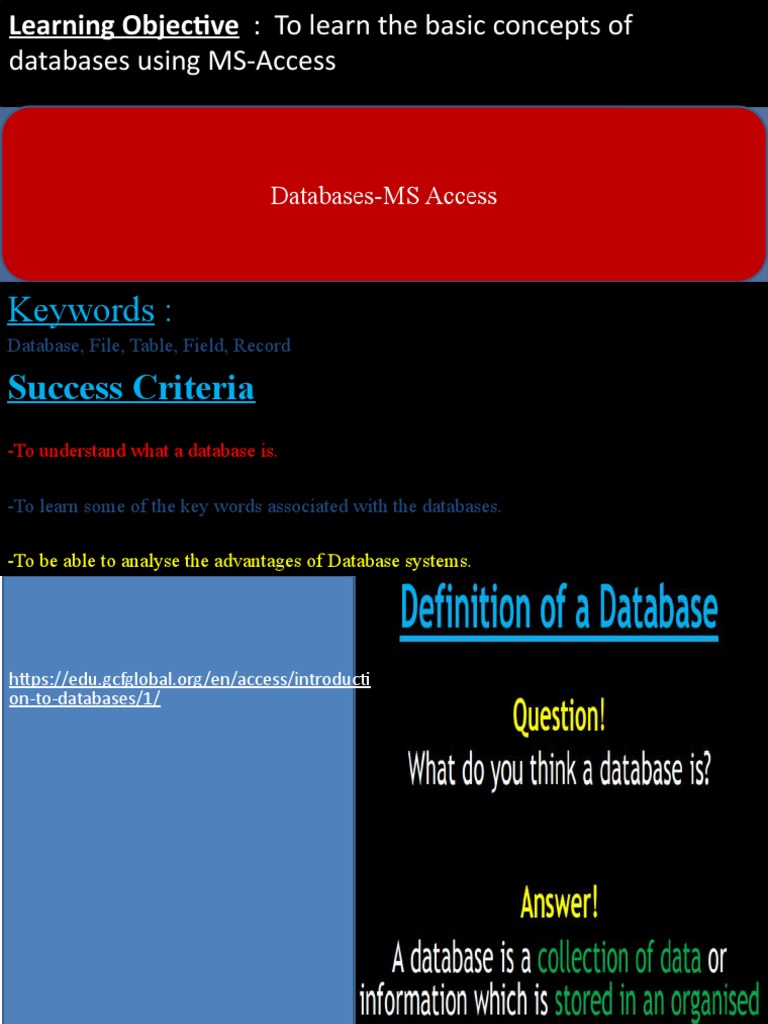 Data Manipulation-MS Access | Download Free PDF | Databases | Comma Separated Values