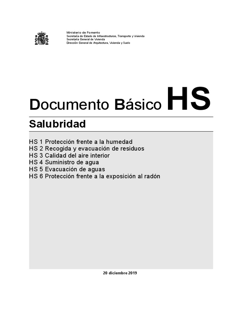 Cte DBHS-4 | Descargar gratis PDF | Agua | Tap (Válvula)