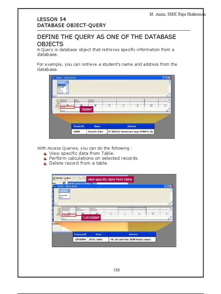 Ict Form 5 - CD 6 | PDF | Microsoft Access | Databases