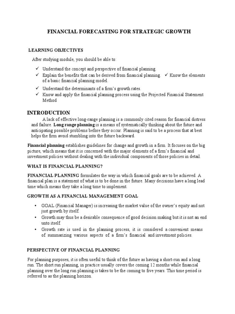 Financial Management Module 8 | PDF | Balance Sheet | Equity (Finance)