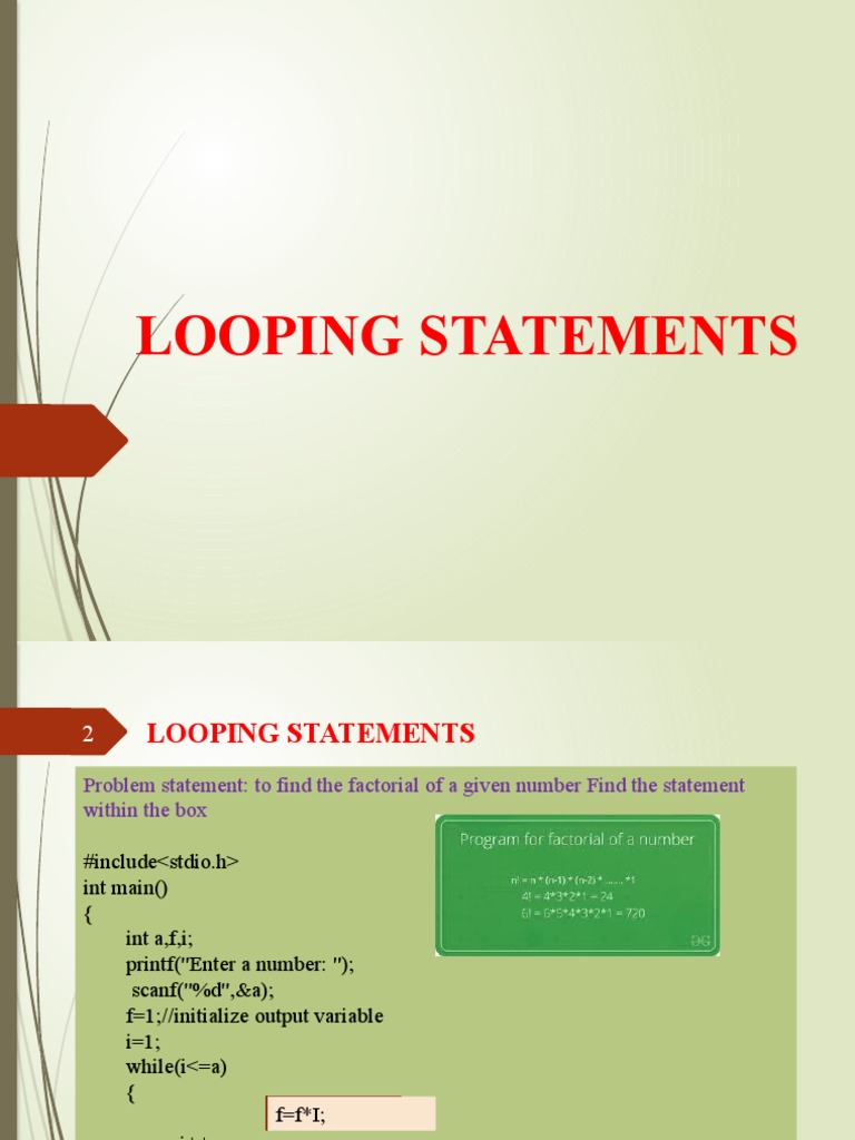 Week 4 - Looping - Do While Statement | PDF
