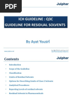 USP 467 Residual Solvents | PDF | Gas Chromatography | Solvent