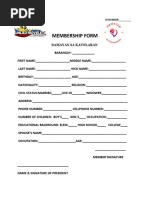 DSWD Authorization Form | PDF