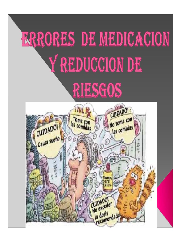 Errores de Medicación | PDF | Medicamentos con receta | Prescripción médica