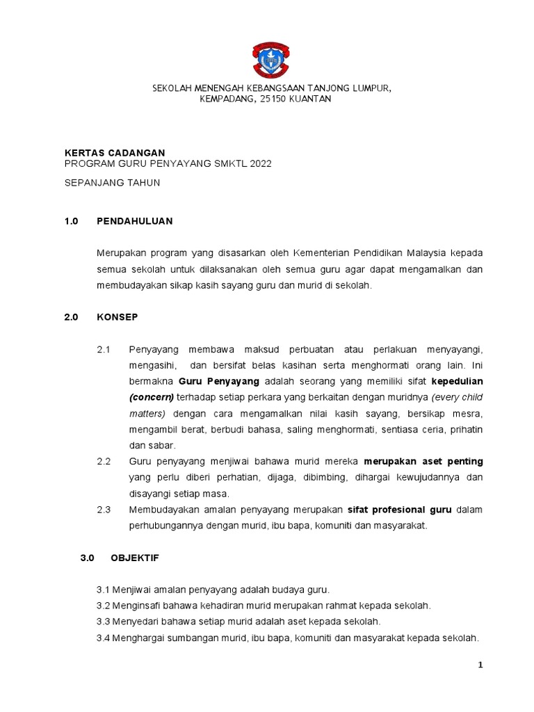 KERTAS KERJA GURU PENYAYANG Hari Jadi 2022 | PDF