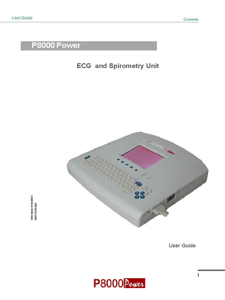 Esaote P8000 Power - User Manual | Download Free PDF | Computer Monitor | Electrical Engineering