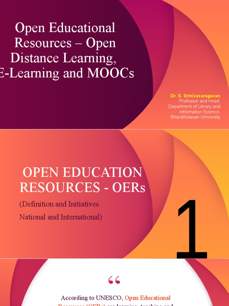 OER Periyar University | PDF | Educational Technology | Distance Education