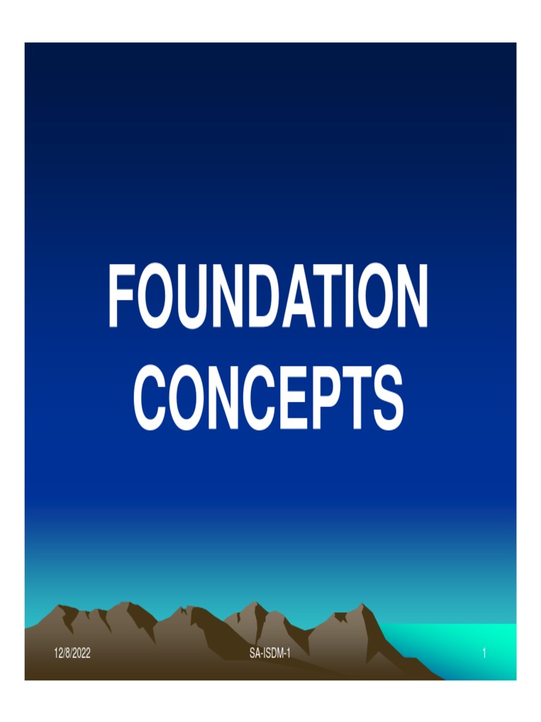 Isdm-1 - 2022 | PDF | System | Information