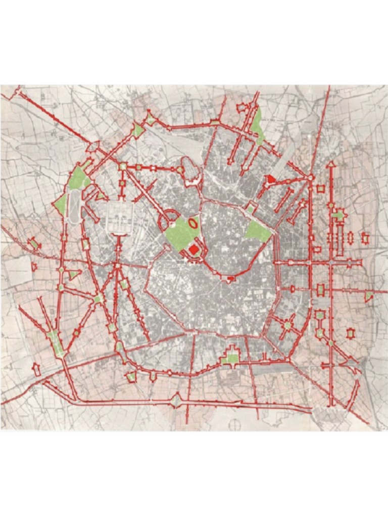 2 - 1912 Piano Pavia Masera - Tracciati Stradali | PDF