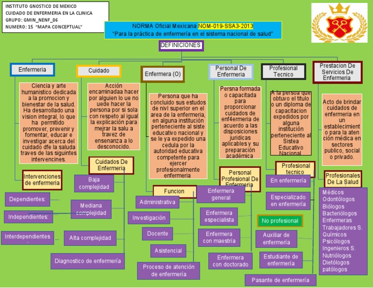 Mapa conceptual de definiciones clave relacionadas con el cuidado de ... Mapa conceptual de definiciones clave relacionadas con el cuidado de ...