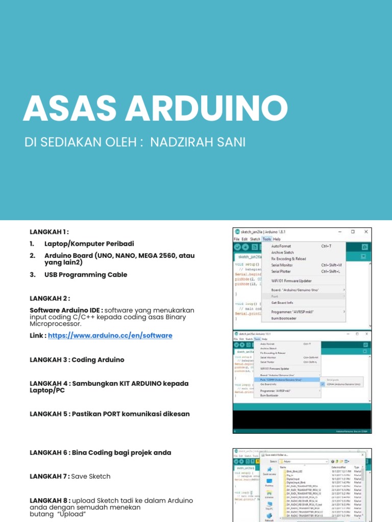 Asas Arduino | PDF