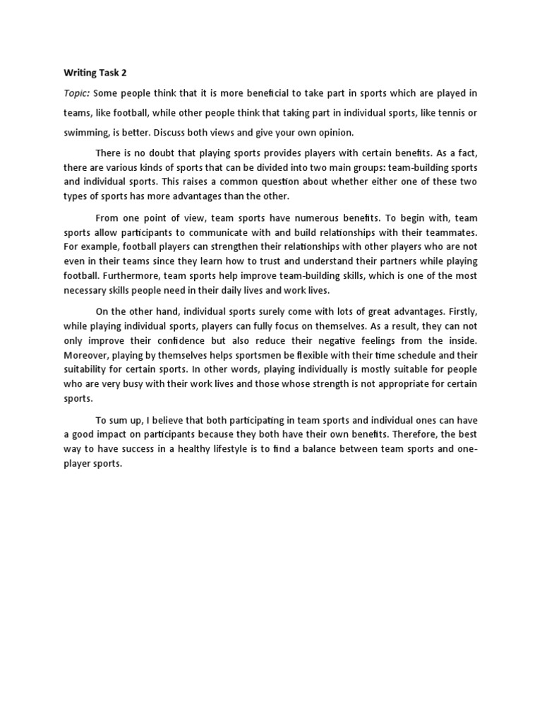 Writing Practice Week 8 - For and Against Essay | PDF | Career & Growth