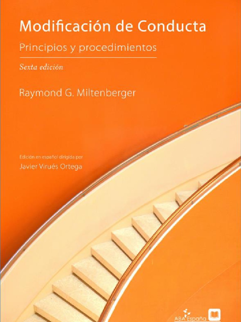 Modificación de Conducta (2020) Raymond G Miltenberger | PDF Modificación de Conducta (2020) Raymond G Miltenberger | PDF