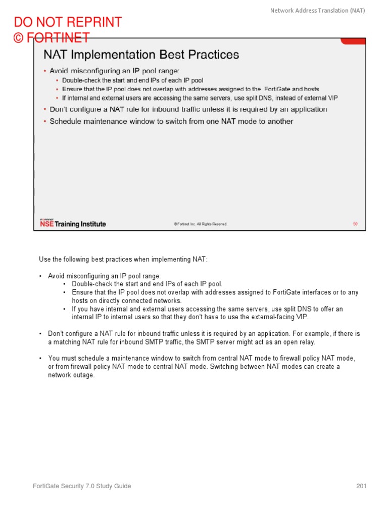 Fortigate Security Cours 3 Pdf Radius Domain Name System