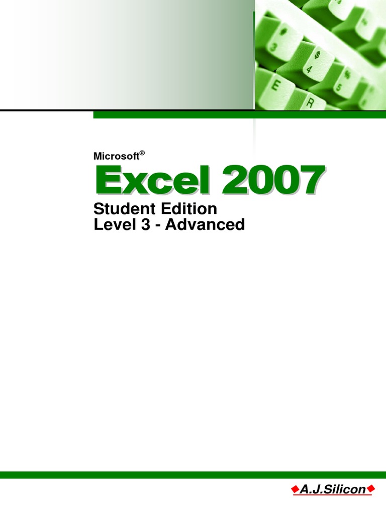 Advanced Excel Manual | PDF | Software | Software Engineering