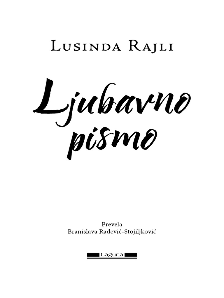 Ljubavno Pismo | PDF
