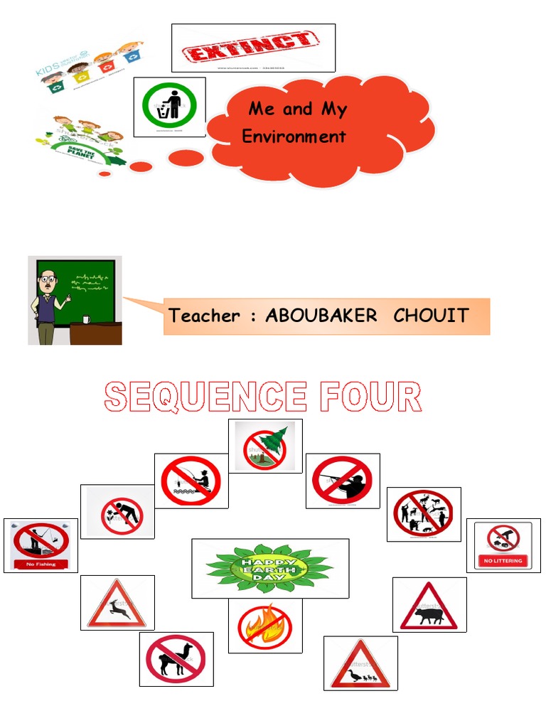 3MS - Sequence 4 Full Lessons - Me and My Environment - by Teacher CHOUIT Aboubaker 2018 | PDF ...
