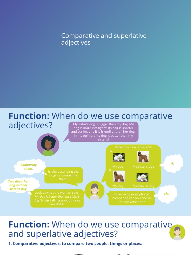 Comparative and Superlatives | PDF | Adjective | Syllable