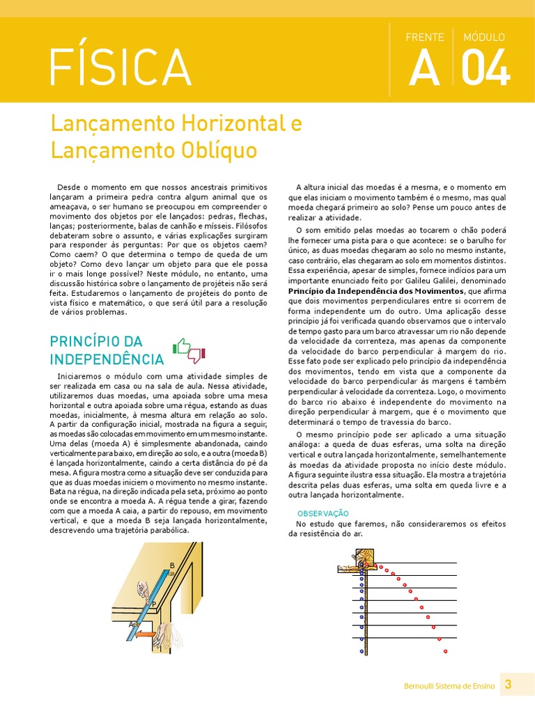 Volume 2 | PDF | Trajetória | Cinemática