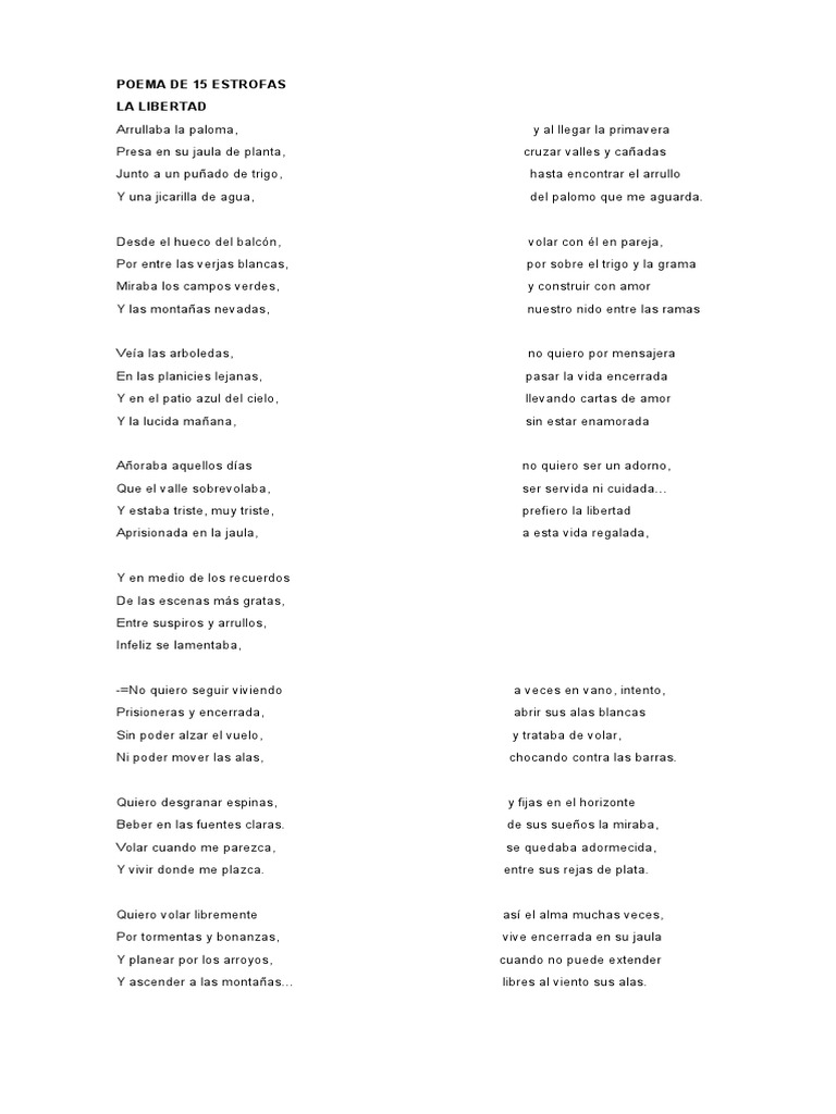 Poema de 15 Estrofas | PDF