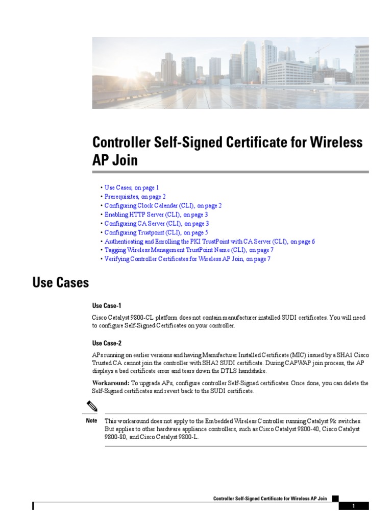 M Controller Self Signed Certificate Pdf Public Key Certificate Hypertext Transfer Protocol