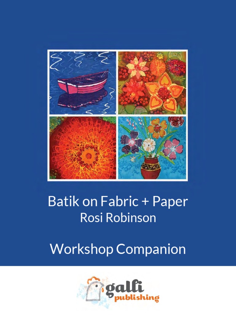 Batik Workshop Ebook Sampler | PDF | Dyeing | Textiles