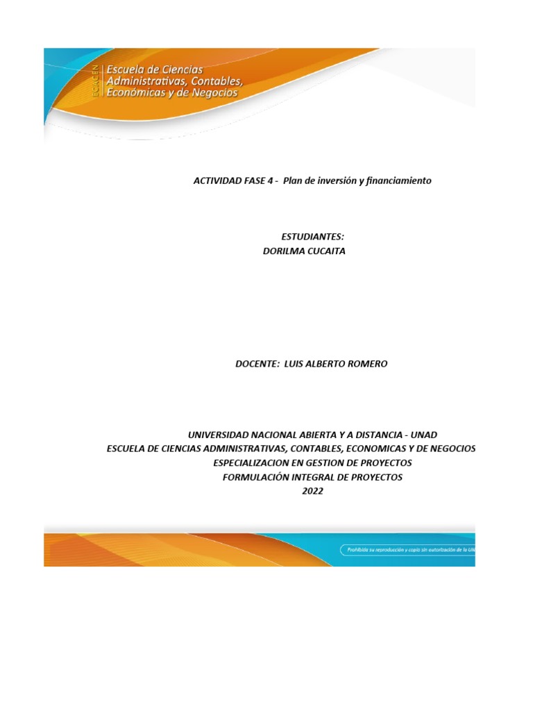 Anexo 1 - Plantilla Plan de Inversión... | PDF | Presupuesto