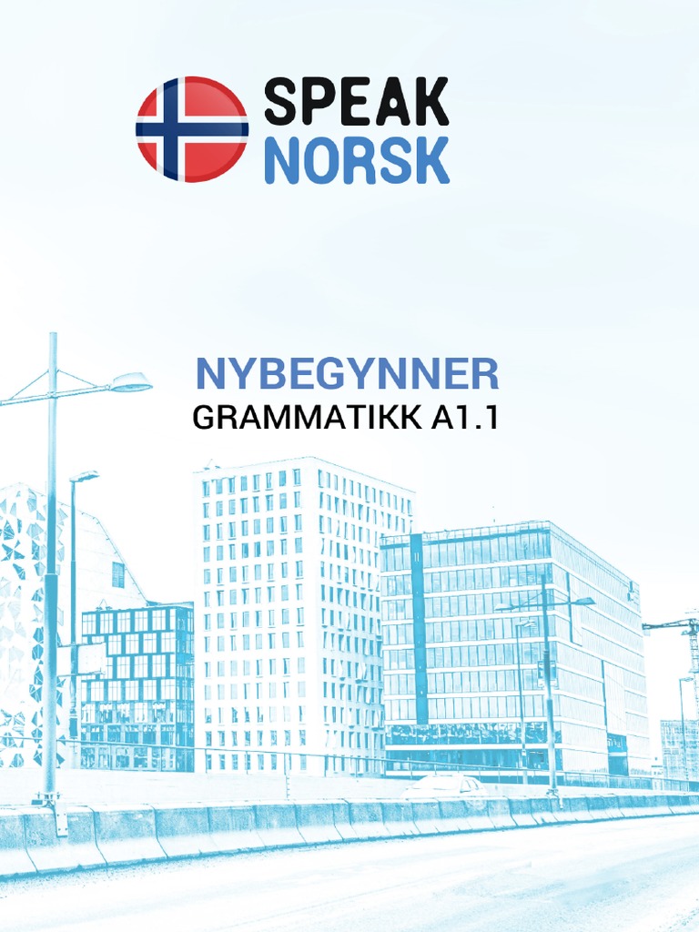 A1.1 Grammatikkbok - Speak Norsk | PDF