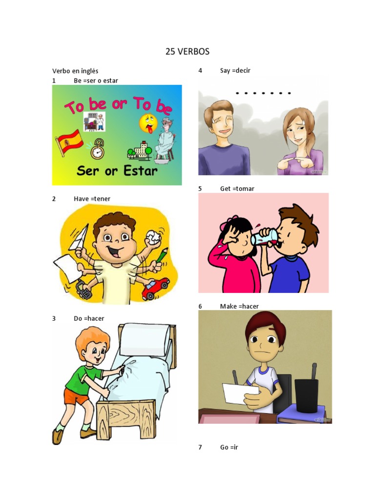 25 Verbos | PDF
