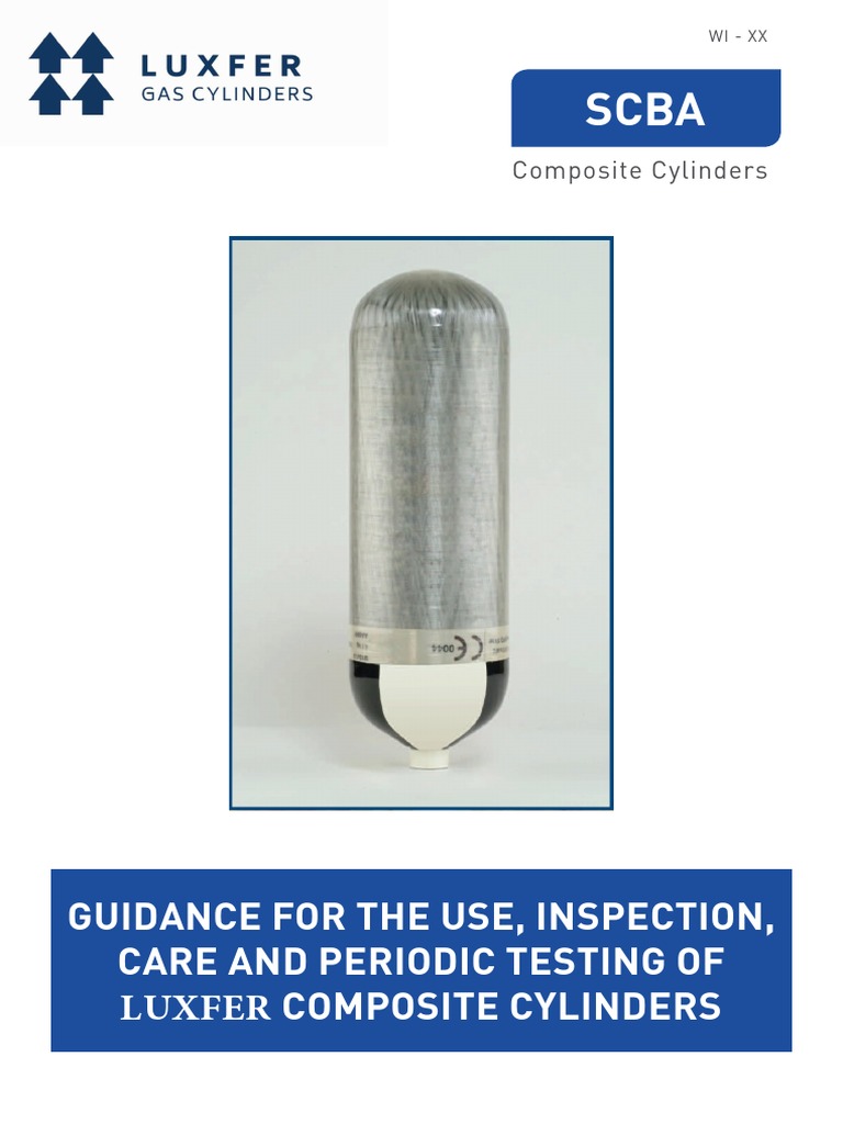 Luxfer SCI Composite Cylinder Manual English 032317 | PDF | Composite Material | Wear