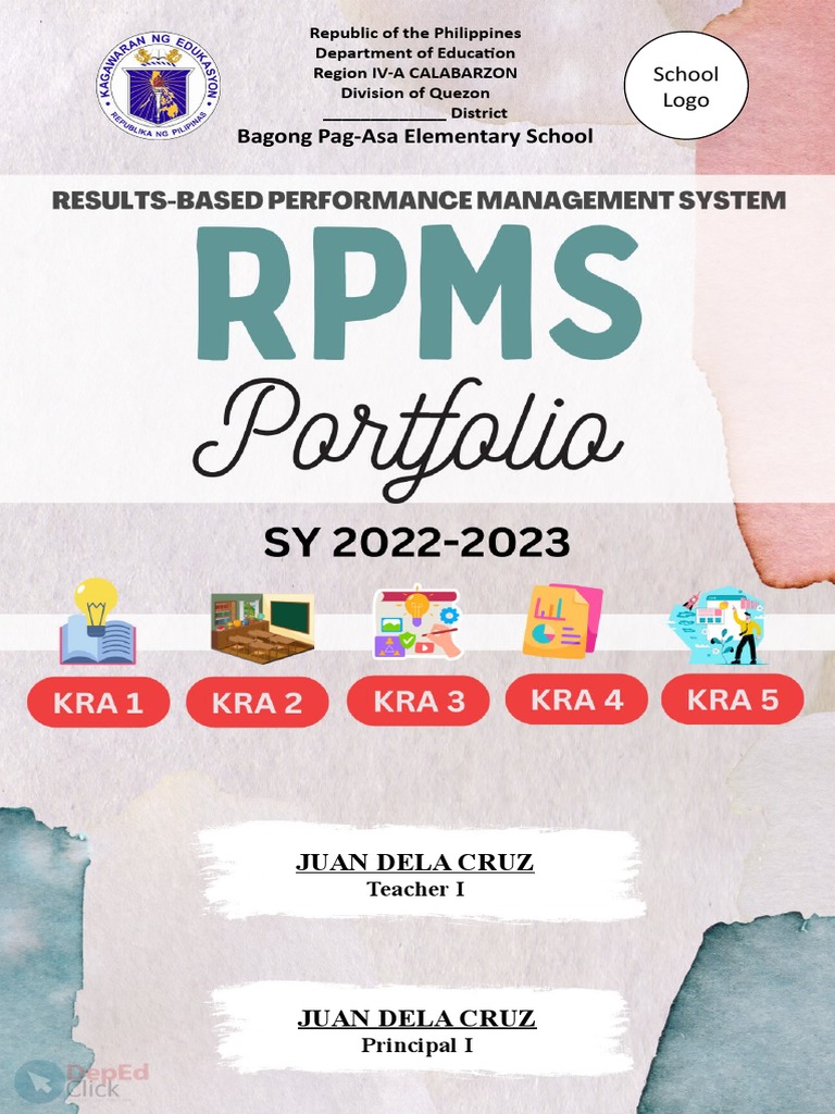 E-Rpms Portfolio (Design 1) - Depedclick | PDF | Learning | Pedagogy