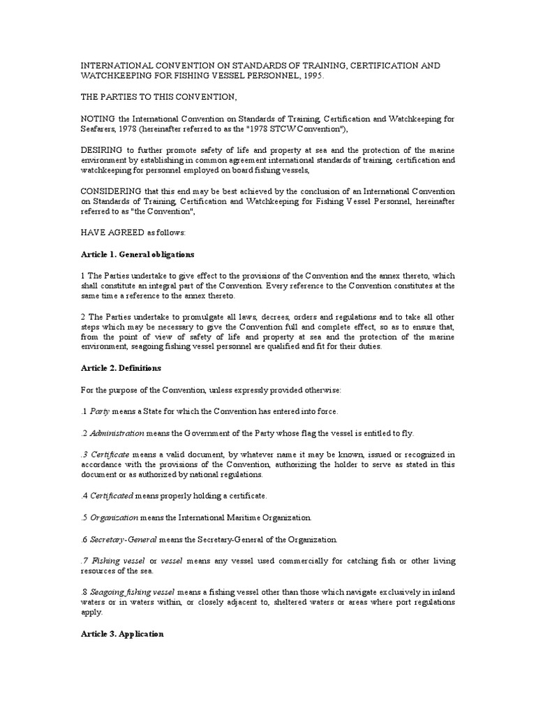 STCW F | Download Free PDF | Navigation | Sea Captain