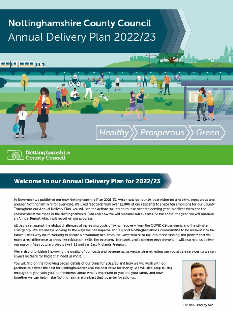 Key Decision - Nottinghamshire Plan - Annual Delivery Plan 2022-23 ...