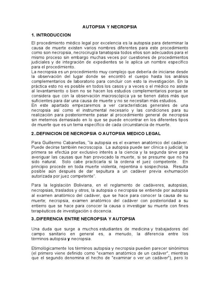 Diferencias Entre Autopsia Y Necropsia En Medicina Forense – QRPA