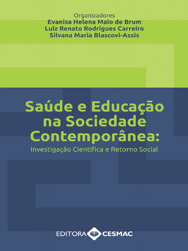 Livro Dinter 2022 Saude e Educacao | PDF | Aprendizado | Pedagogia